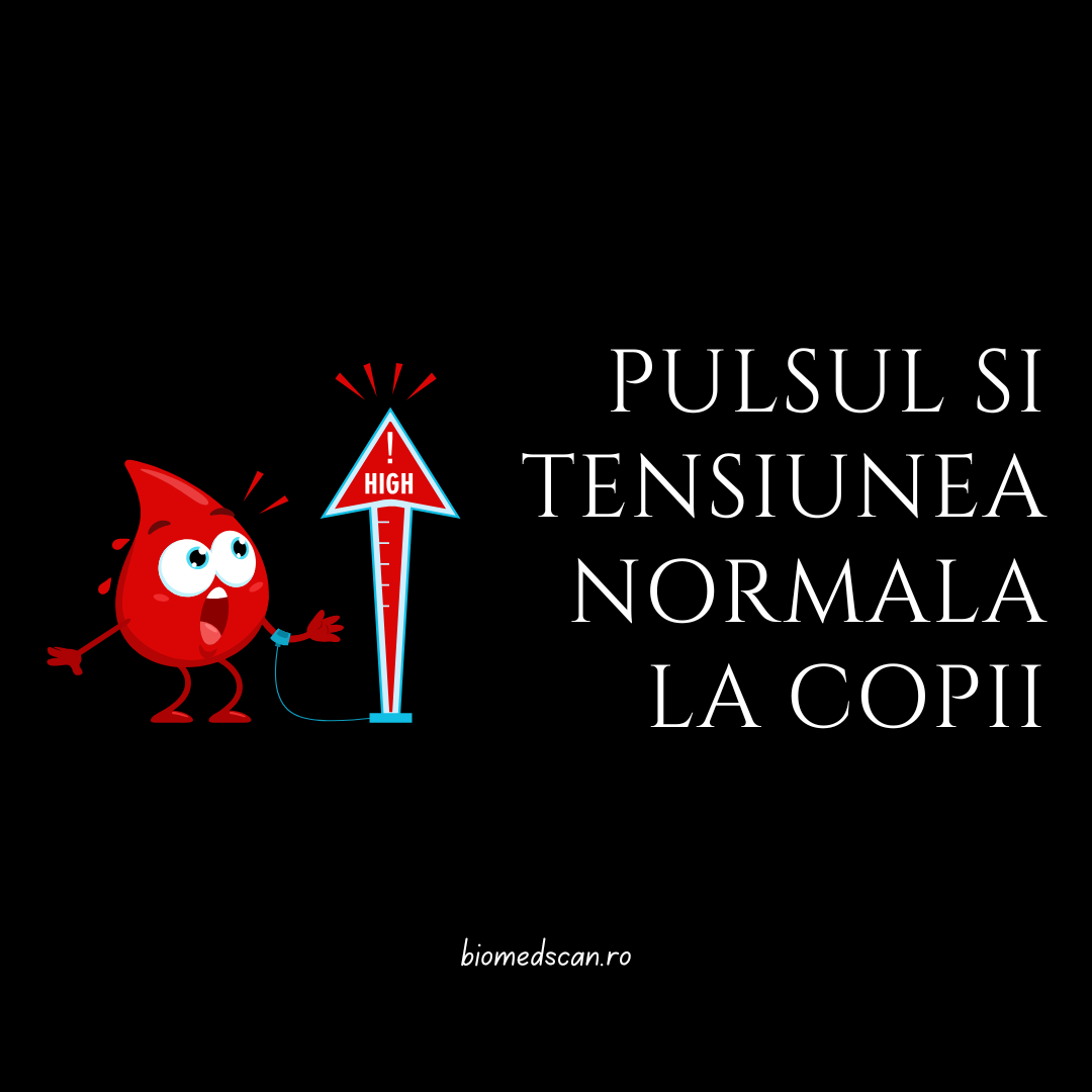 Pulsul si tensiunea normala la copii - BIOMED SCAN